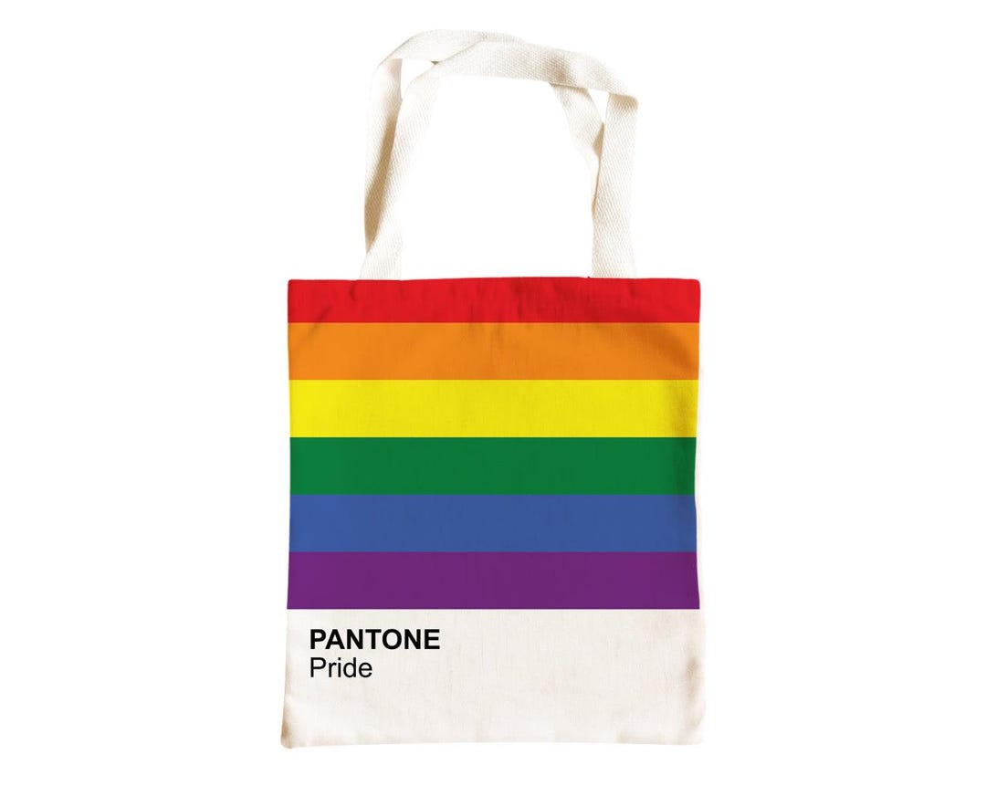 Pantone Pride Tote (choose Option) - Etsy