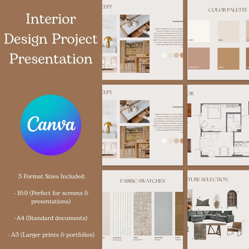 Interior Design Project Presentation| Interior Designer Presentation ...