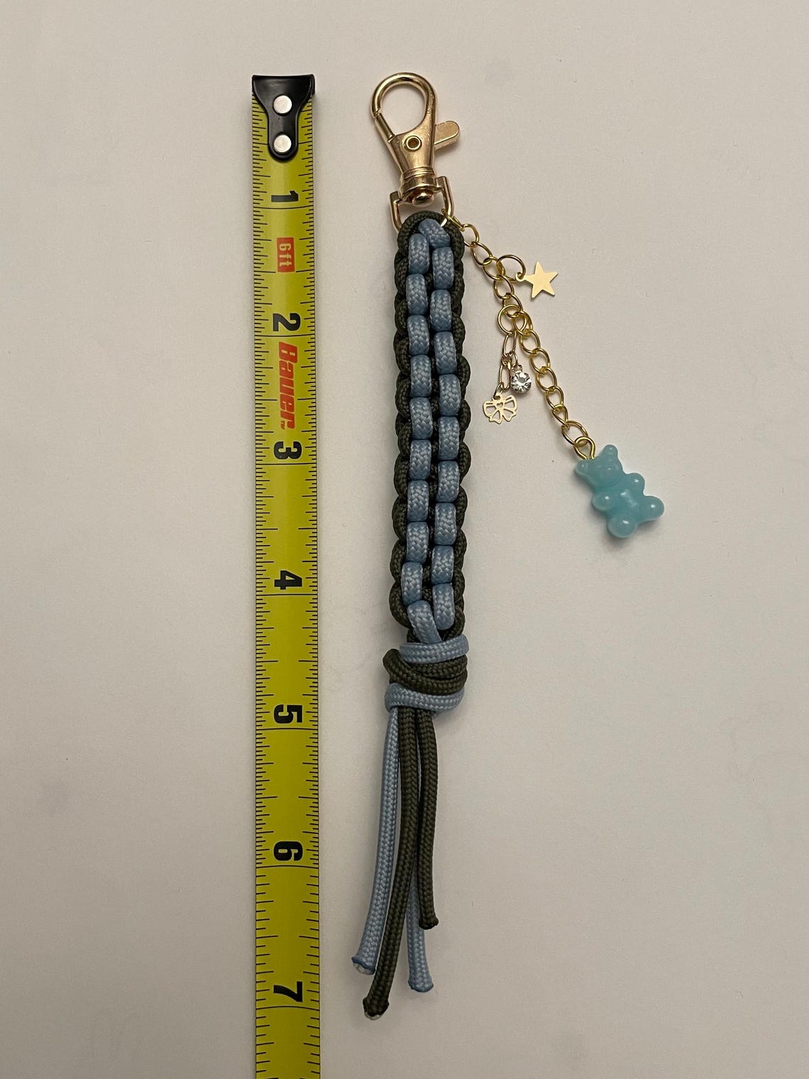 Paracord Bag Charm, Paracord Box Keychain, Miu Miu, Gummy Bear Keychain ...