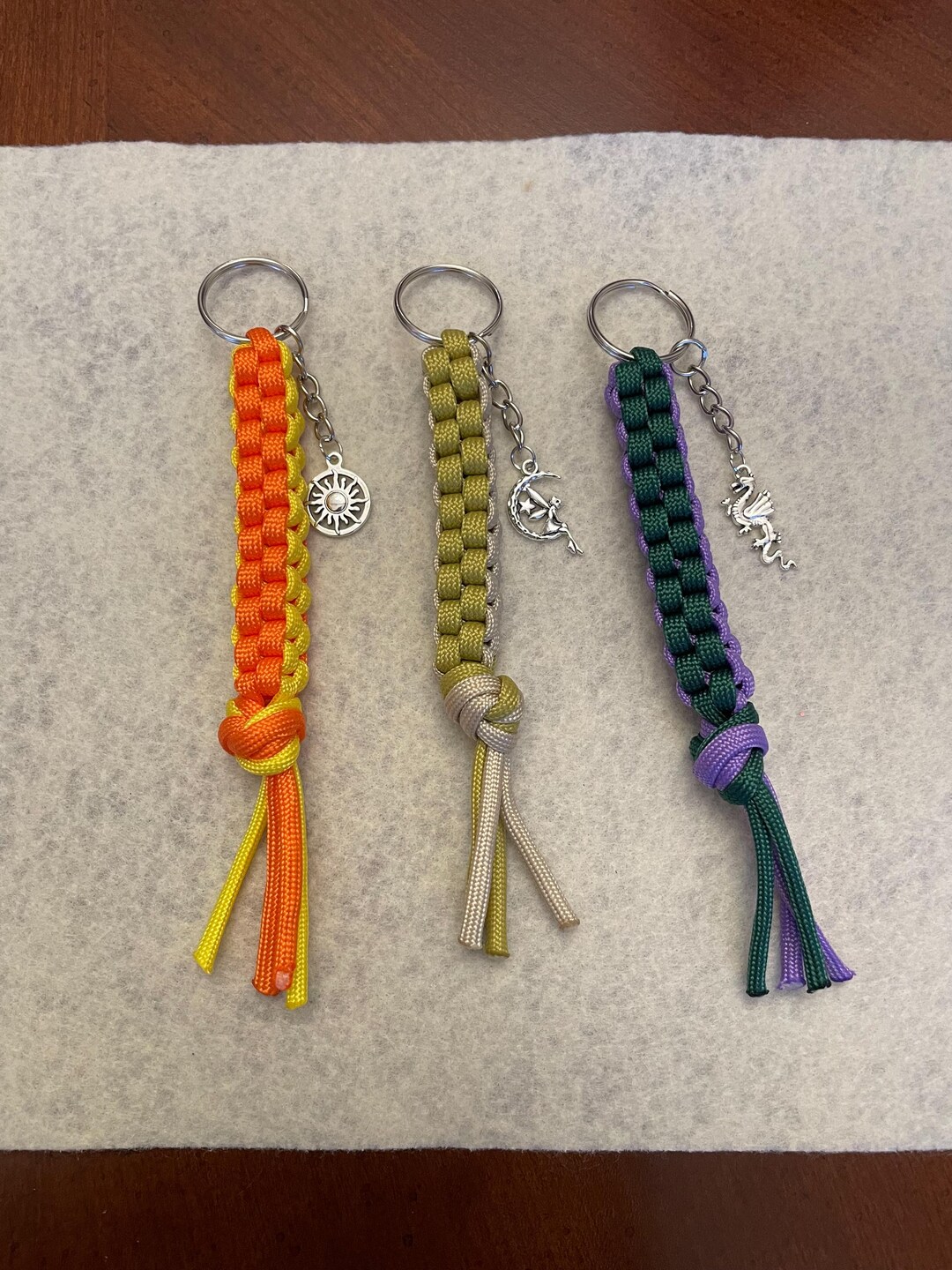 Paracord Box Keychain, Bag Charm, Cord Keychain, Miu Miu - Etsy