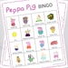 Peppa Pig Bingo Game | Printable 20-card Game | Instant Digital ...