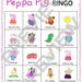Peppa Pig Bingo Game | Printable 20-card Game | Instant Digital ...