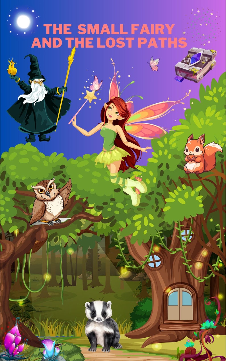 The Small Fairy and the Lost Paths - Etsy