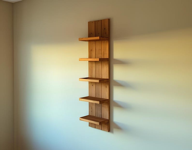 Modern Wooden Wall Shelves Build Plan, Woodworking Plans, Wooden ...