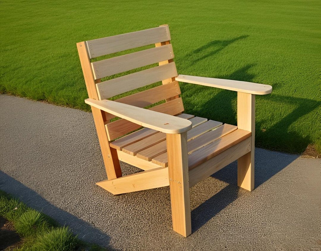 DIY Wooden Patio Chair Build Plan Woodworking Plans Outdoor Chai DIY Wooden Patio Chair Build Plan Woodworking Plans Outdoor Chai