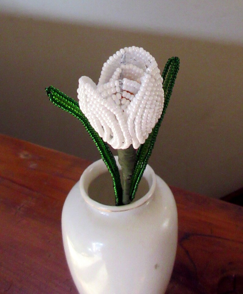 Crocus, Multi Colors Dee's French Beaded Flowers - Etsy