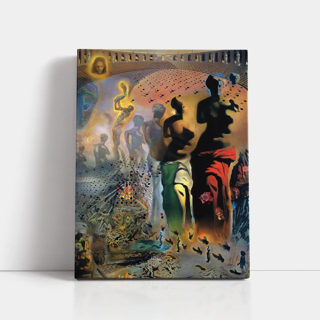 Hallucinogenic Toreador by Salvador Dalí | Surrealist Abstract Painting ...