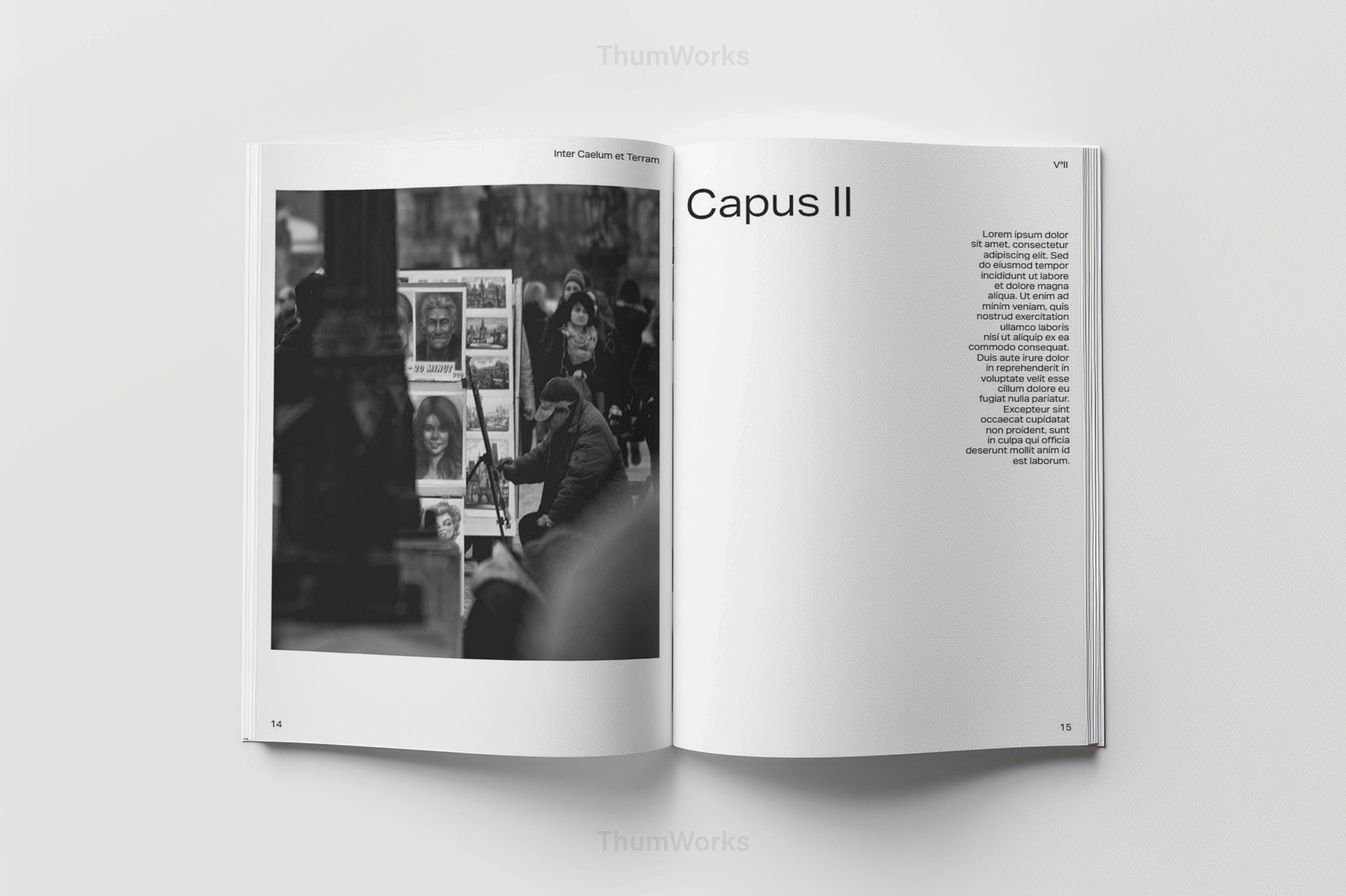 Modern Photography Magazine/book Template – Indesign A4 Layout - Etsy