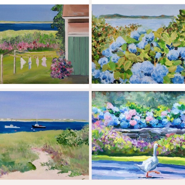 Beach Note Cards - Etsy