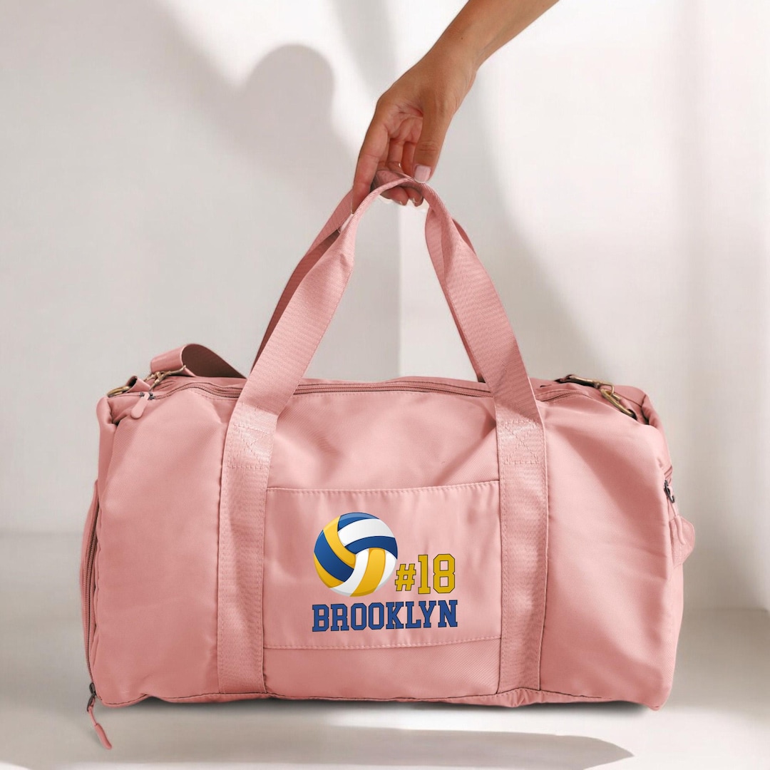 Volleyball Player Duffle Bag, Custom Name Duffle, Volleyball Player Dad ...