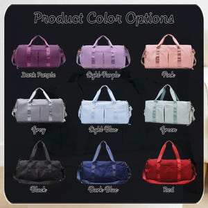 Personalized Name Sports Bag, Personalized Name Duffle, Bag Gifts for ...