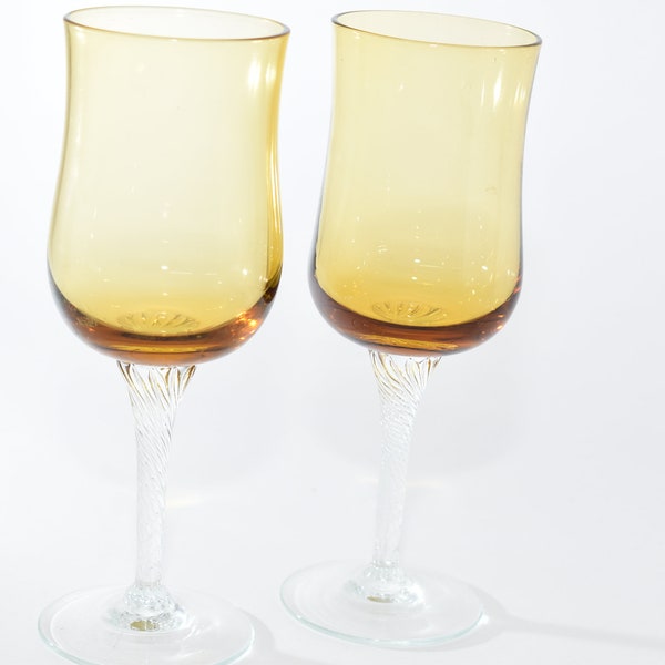 Colored Glassware - Etsy