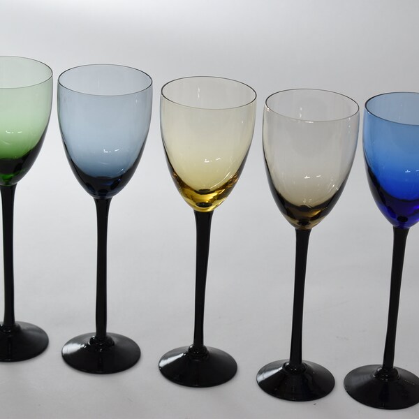 Colored Glassware - Etsy