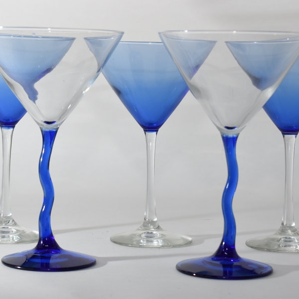 Blue Glassware - Etsy