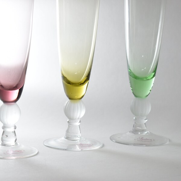 Colored Glassware - Etsy