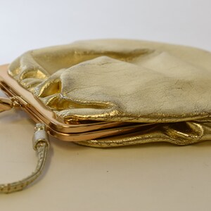 Shirl Miller Vintage Gold Purse, Made in USA, Hollywood Glam Bags ...