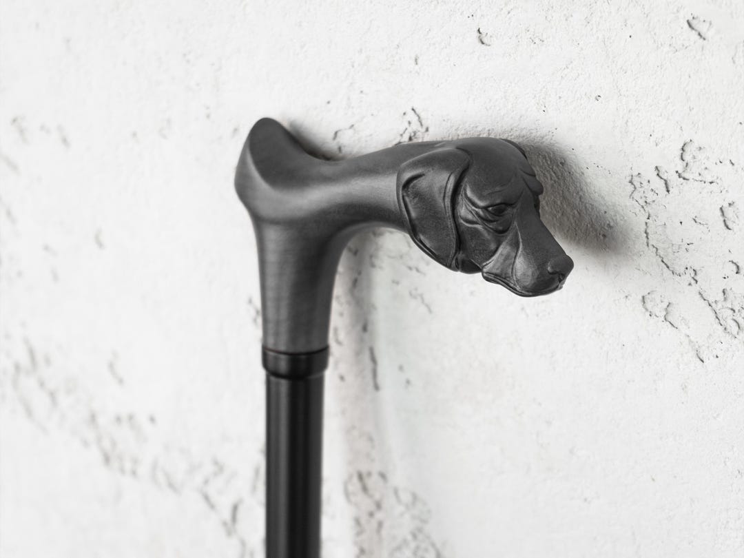 Animal Cane, Wood Walking Stick, Handmade Cane, 31 Inch Cane, Designer ...