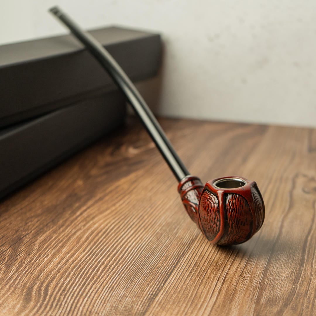 Extra Long Stem Tobacco Pipes, Hobbit LOTR Style, Wizard Pipes for ...