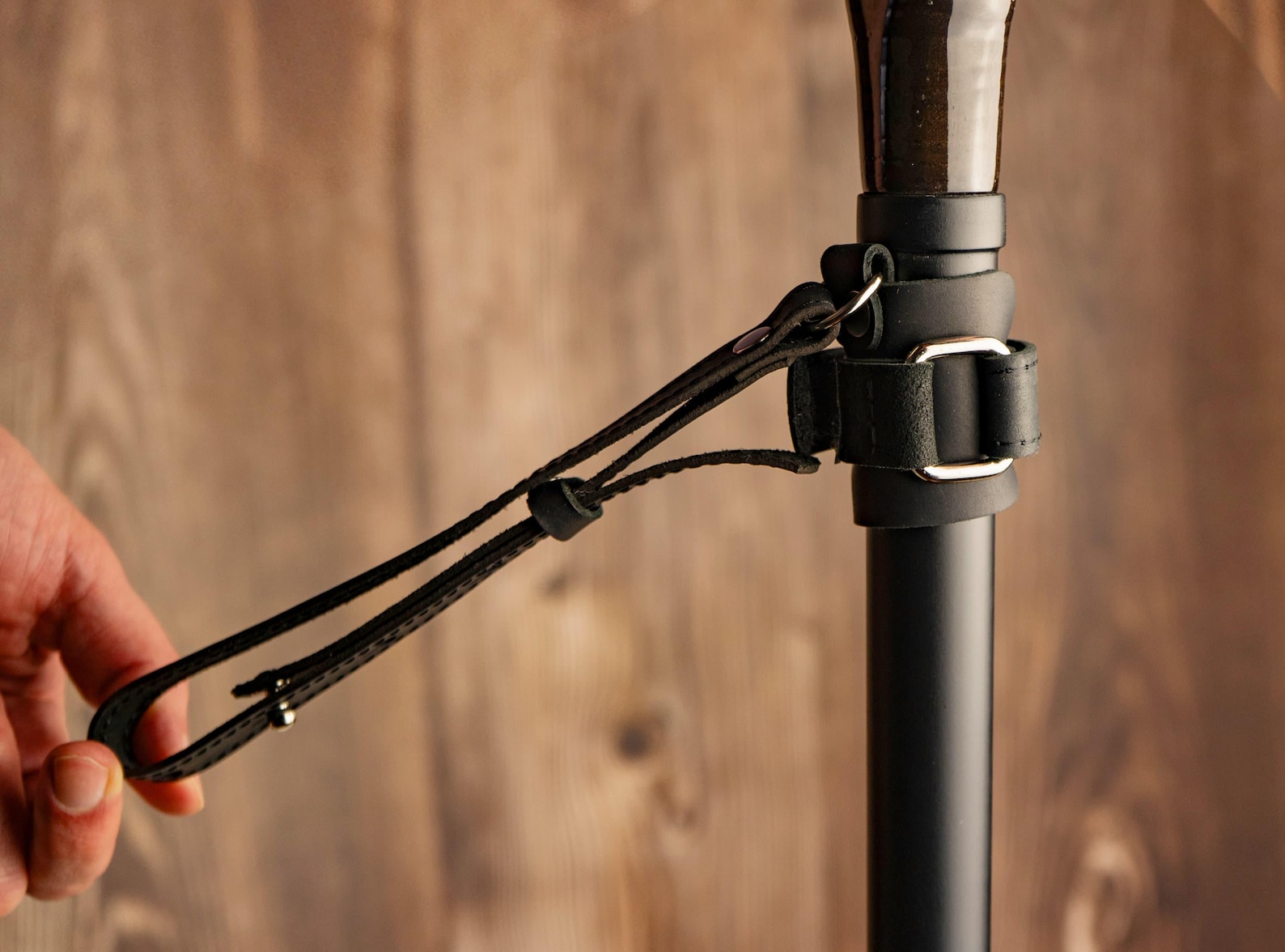 Natural Leather Strap for Walking Cane, Wrist Cord for Walking Stick ...
