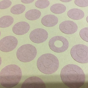 Hole Reinforcement Stickers, Round Labels, Gift Wrapping, Embellishment ...