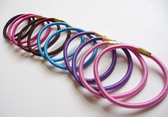 PONYTAIL HOLDERS..O Ring 3mm Thickness 24pc - Etsy