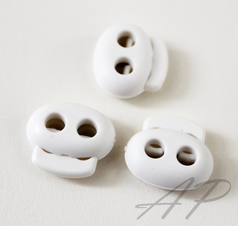 Oval Bean Cord Lock Stopper Spring Buckle Cord Toggle Lock | Etsy