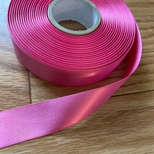 7/8 Inch Solid Satin Ribbon - Etsy