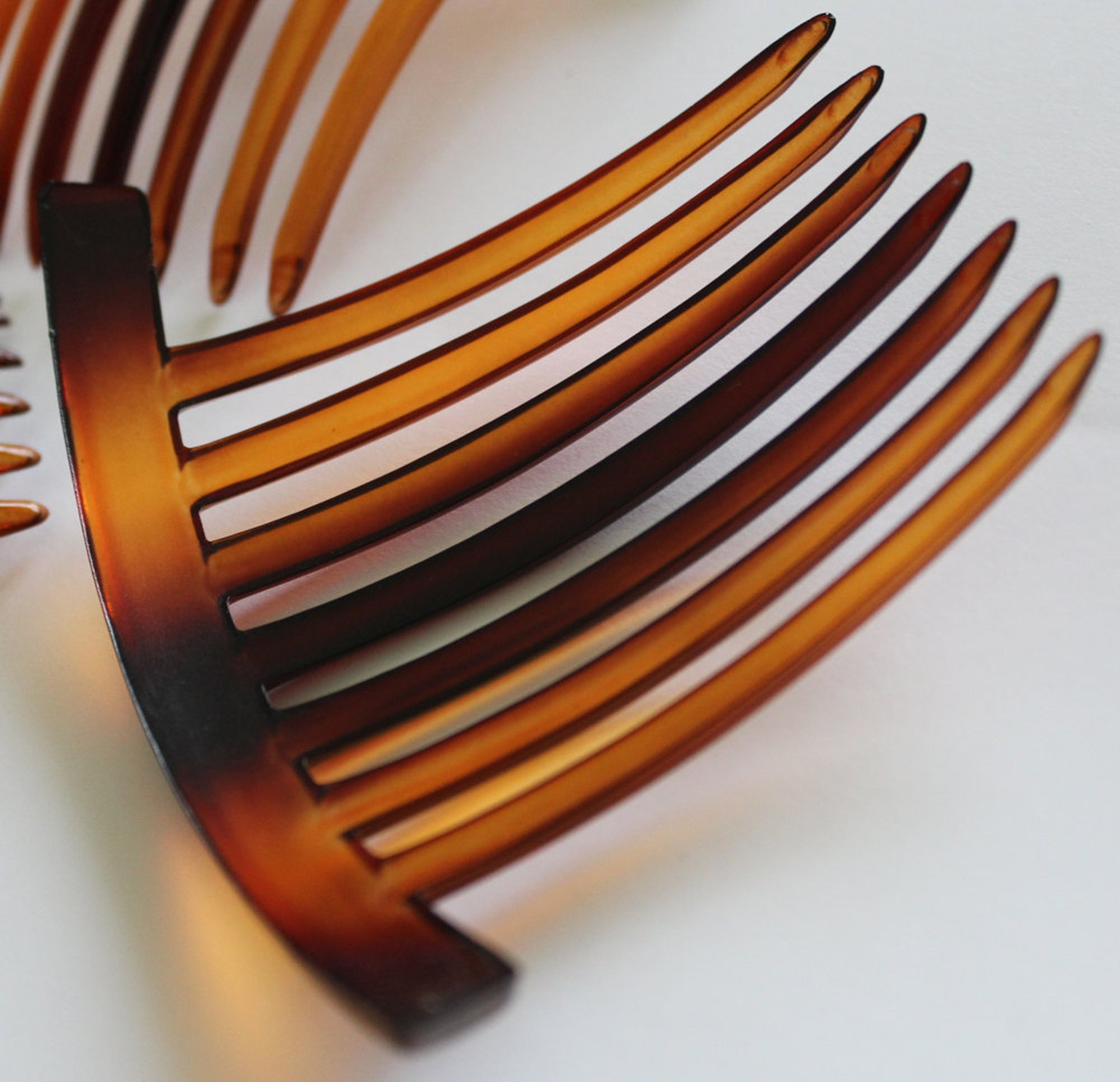 Plastic Blank Hair Comb With 7 Teeth for Updo Hairstyles in - Etsy