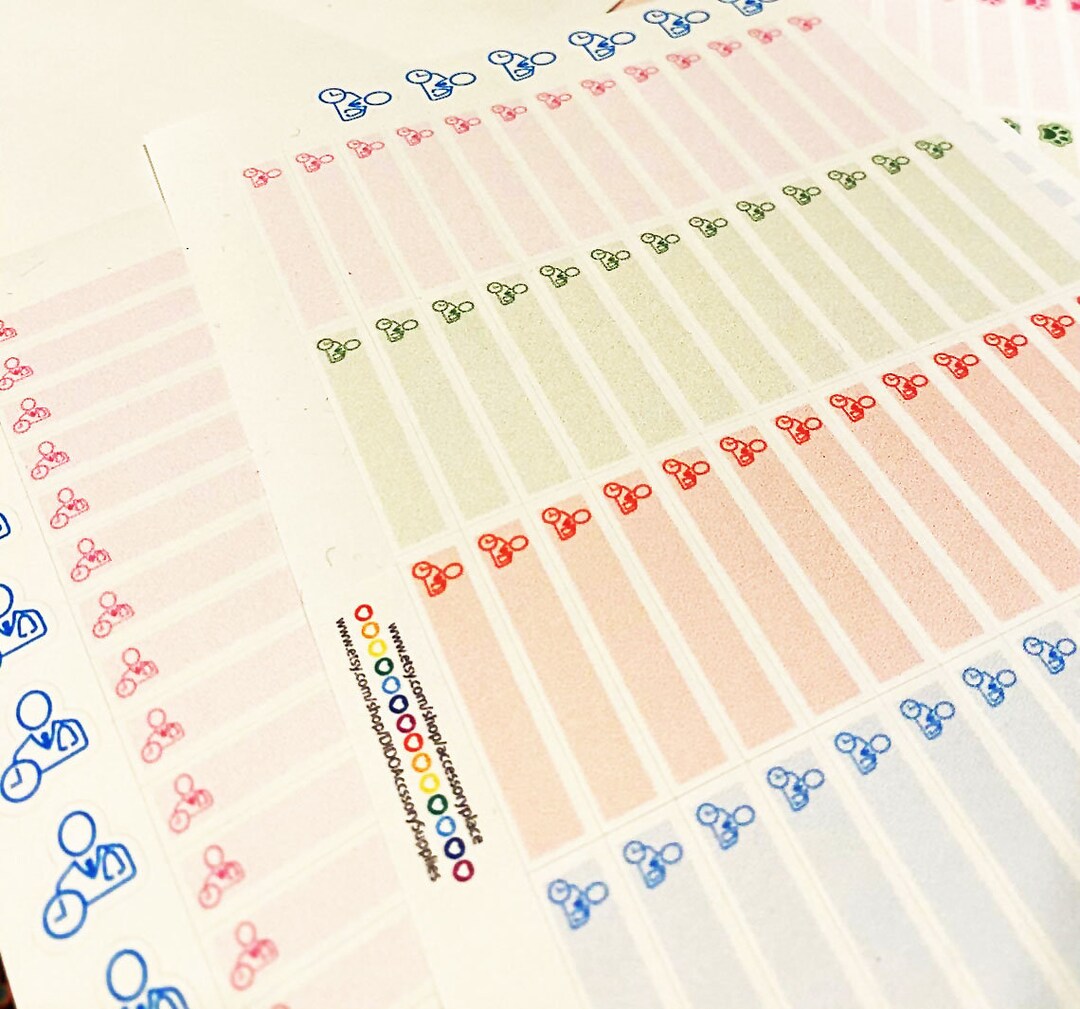 Doctor Appointment Planner Sticker Scheduler Journal Organizer on White ...