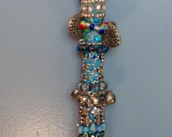 Decorative Beaded Cane and Walking Stick - Etsy