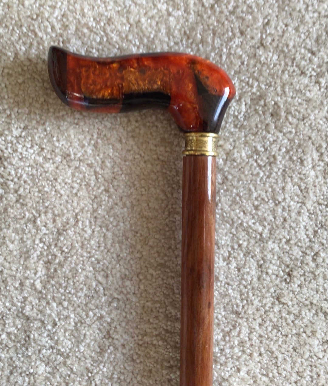 RW07 Rosewood Cane - Orange Bird - Etsy