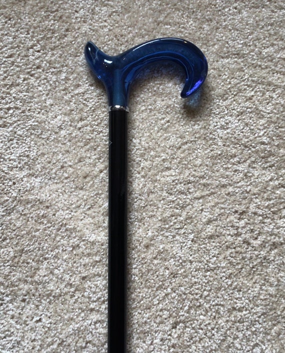 Titanic RH Blue Handle on Glossy Black Shaft - Etsy