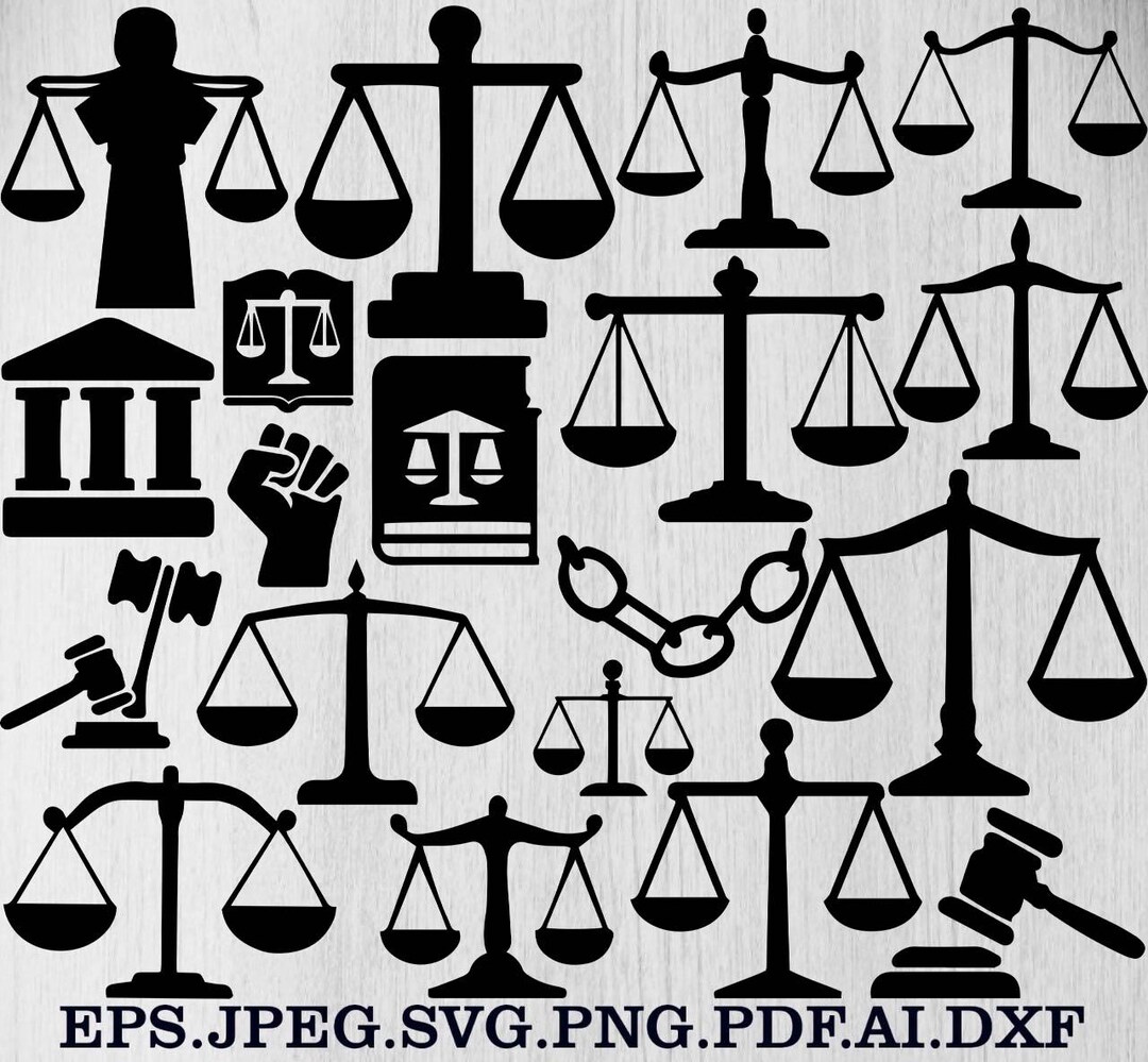 Justice Svg Bundle, Scale of Justice Svg, Justice Png Bundle, Gavel Svg ...