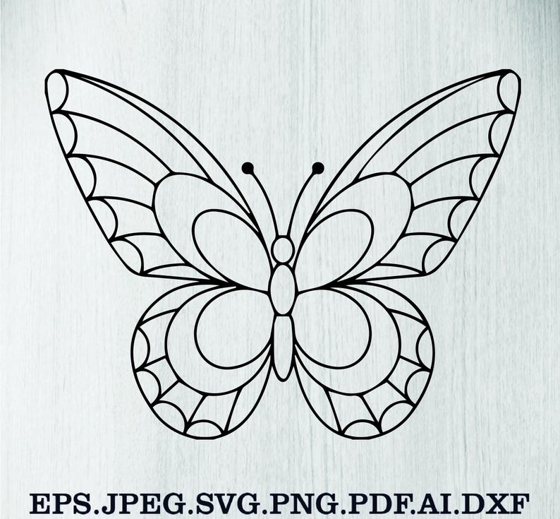 Butterfly Svg Bundle, Butterfly Clipart, Butterfly Silhouette ...