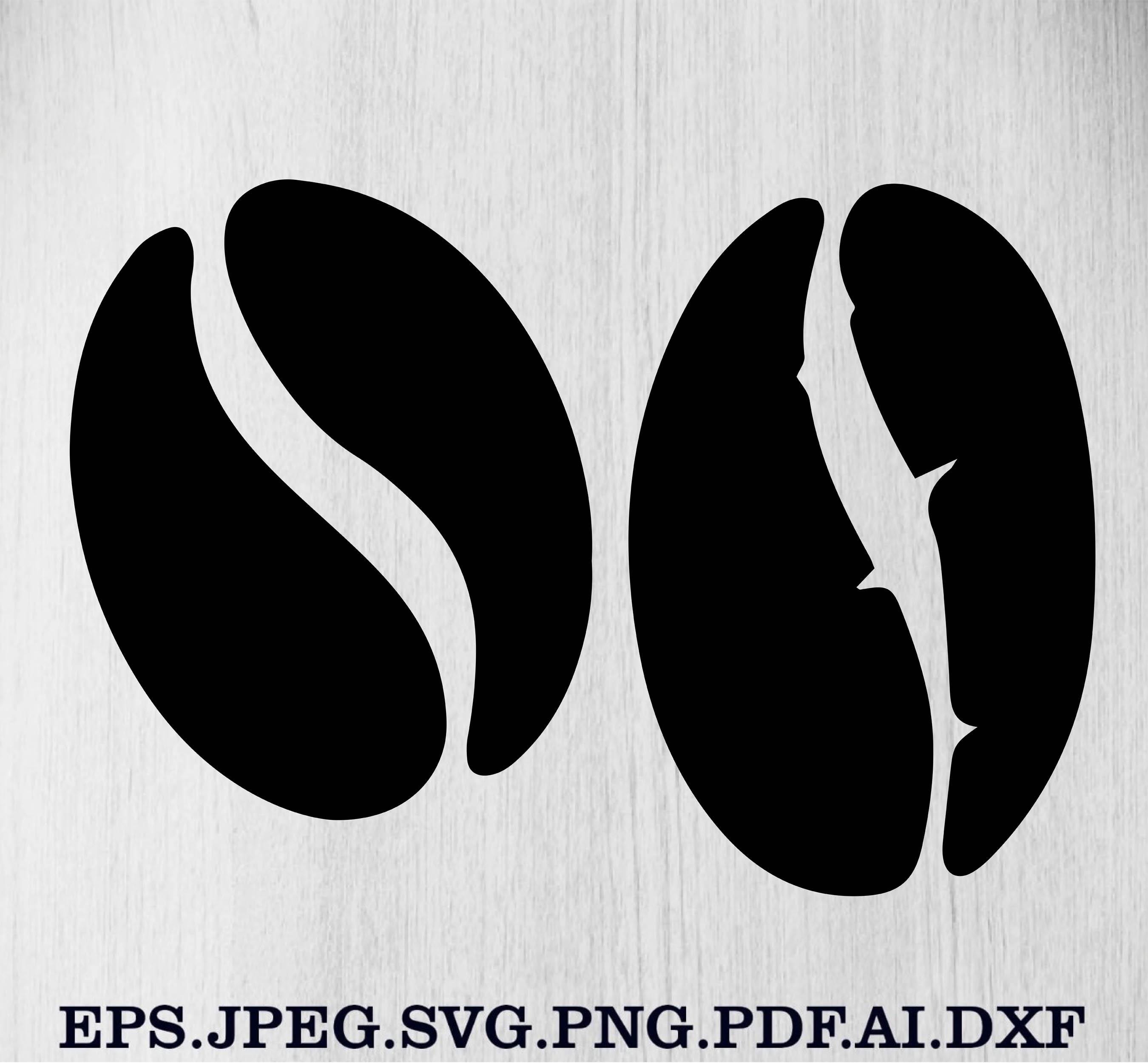 Coffee Bean Svg Bundle, Coffee Bean Clipart, Coffee Bean Cut Files for ...