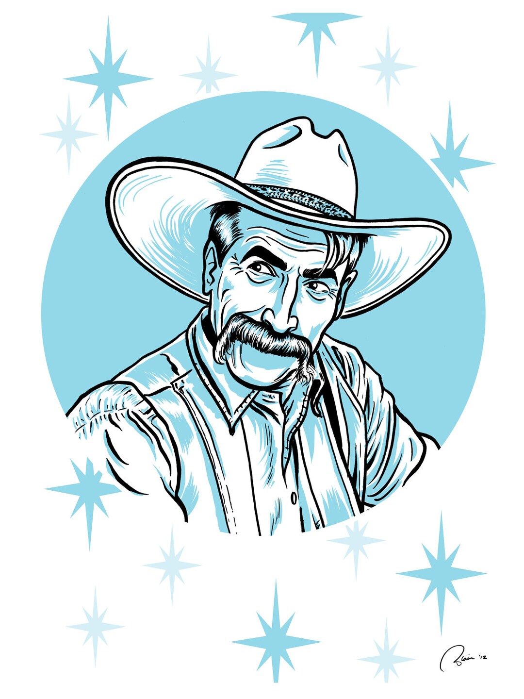 The Stranger Big Lebowski Print - Etsy