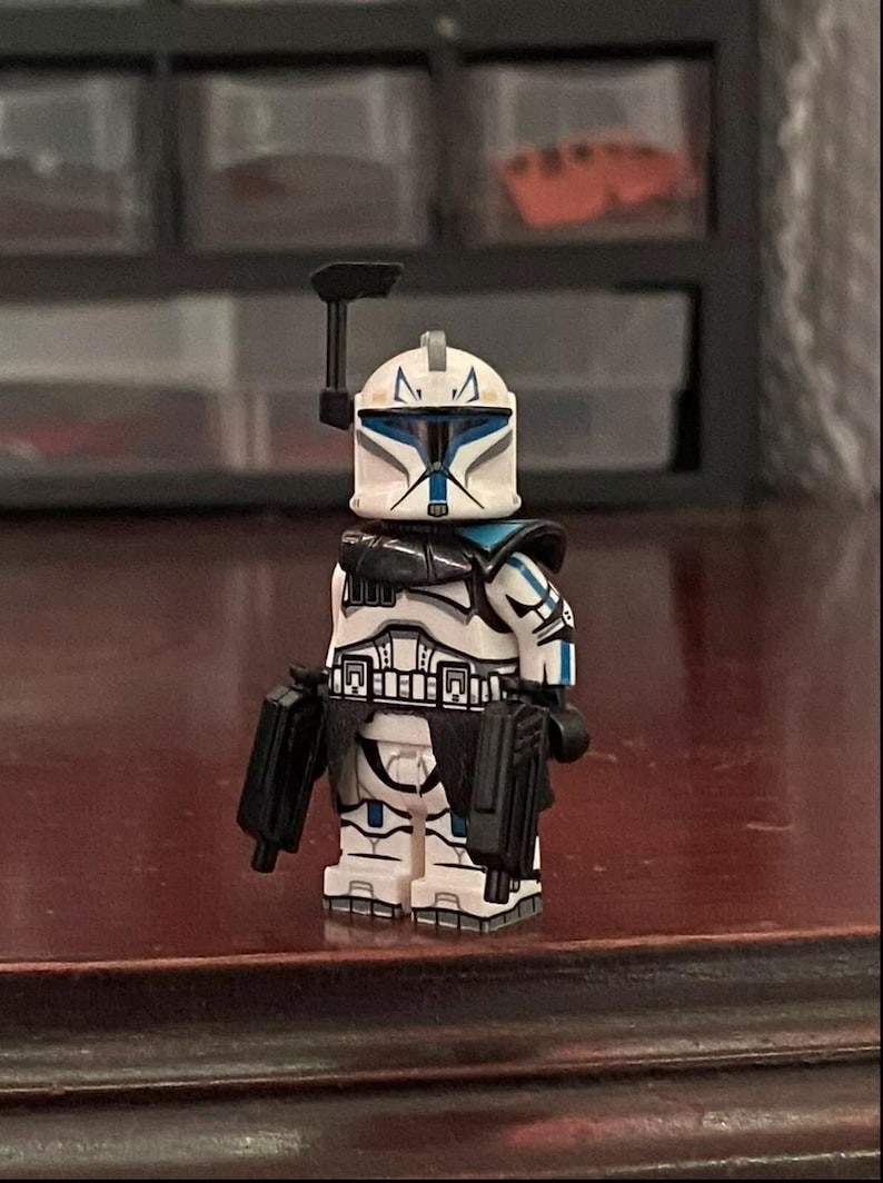 Captain Rex Minifigure Lego Star Wars custom Printed - Etsy