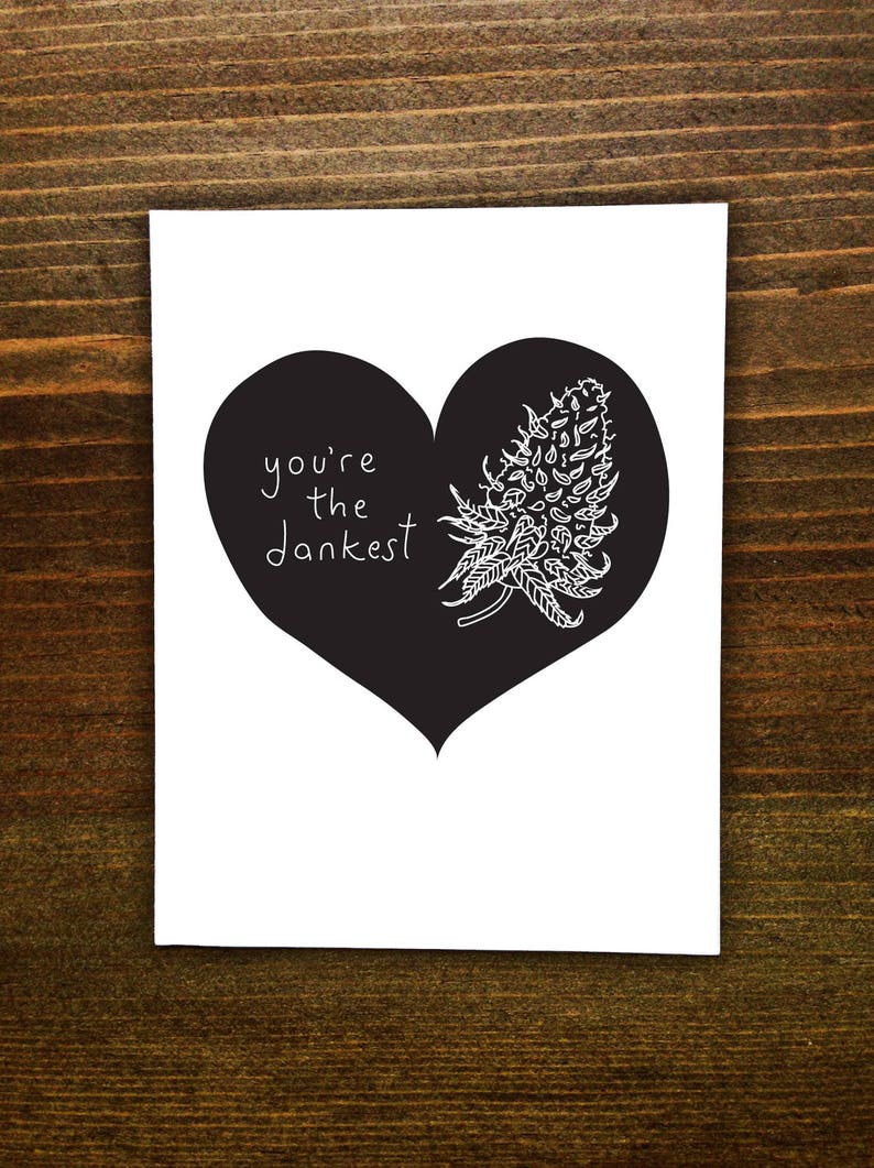 You're the Dankest Printable Greeting Card Instant - Etsy