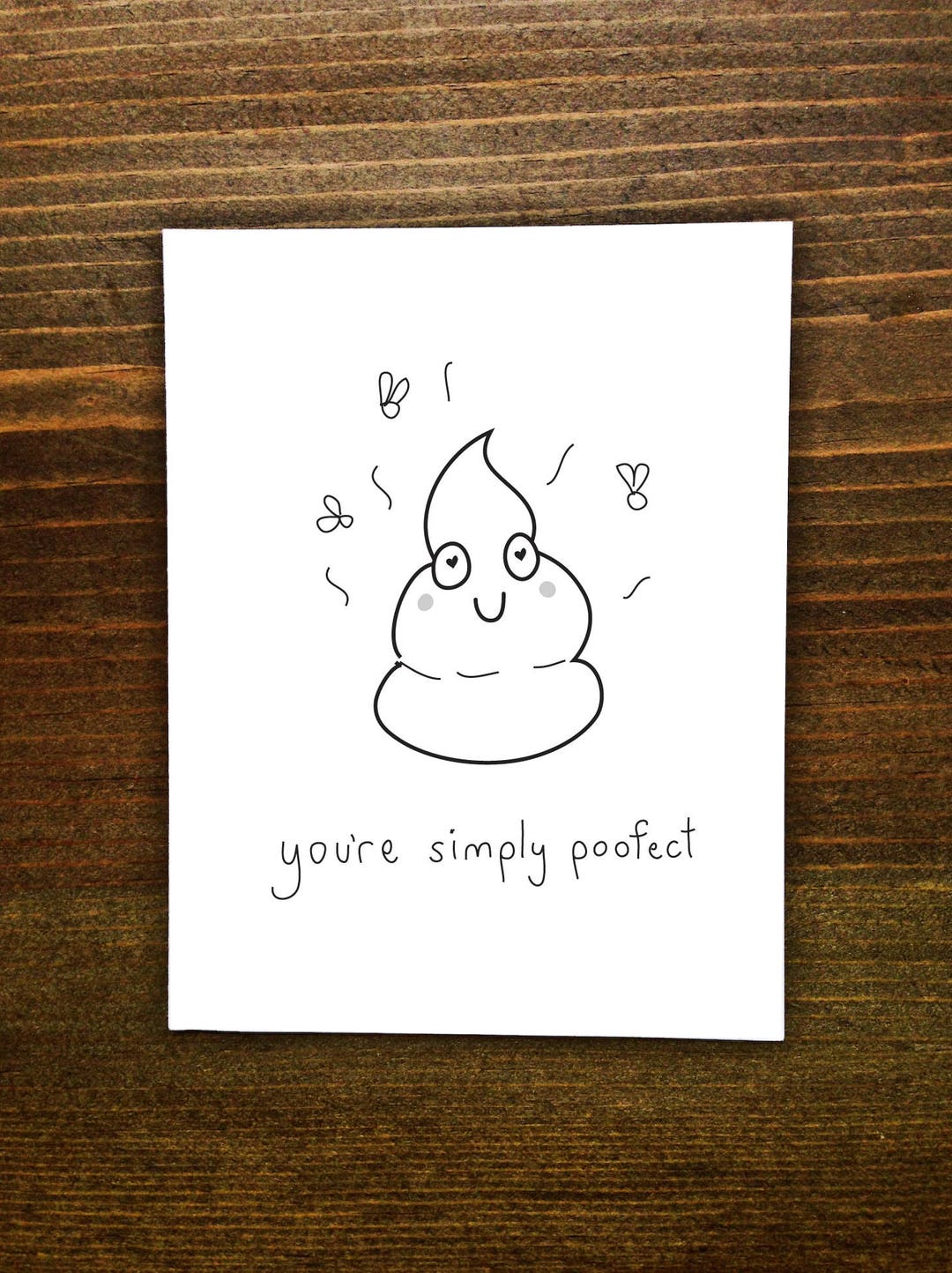 You're Simply Poofect - Printable Greeting Card, Instant Digital ...