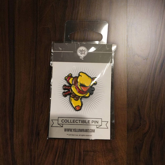Ninja soft-enamel Pin - Etsy