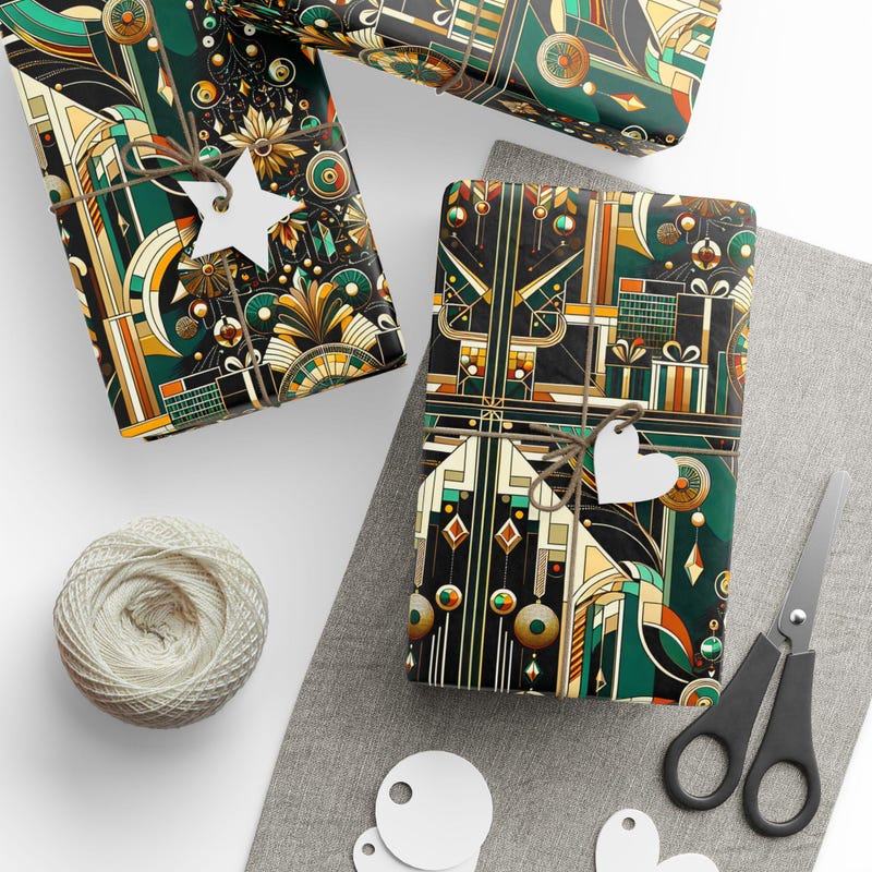 Art Deco Paper - Etsy