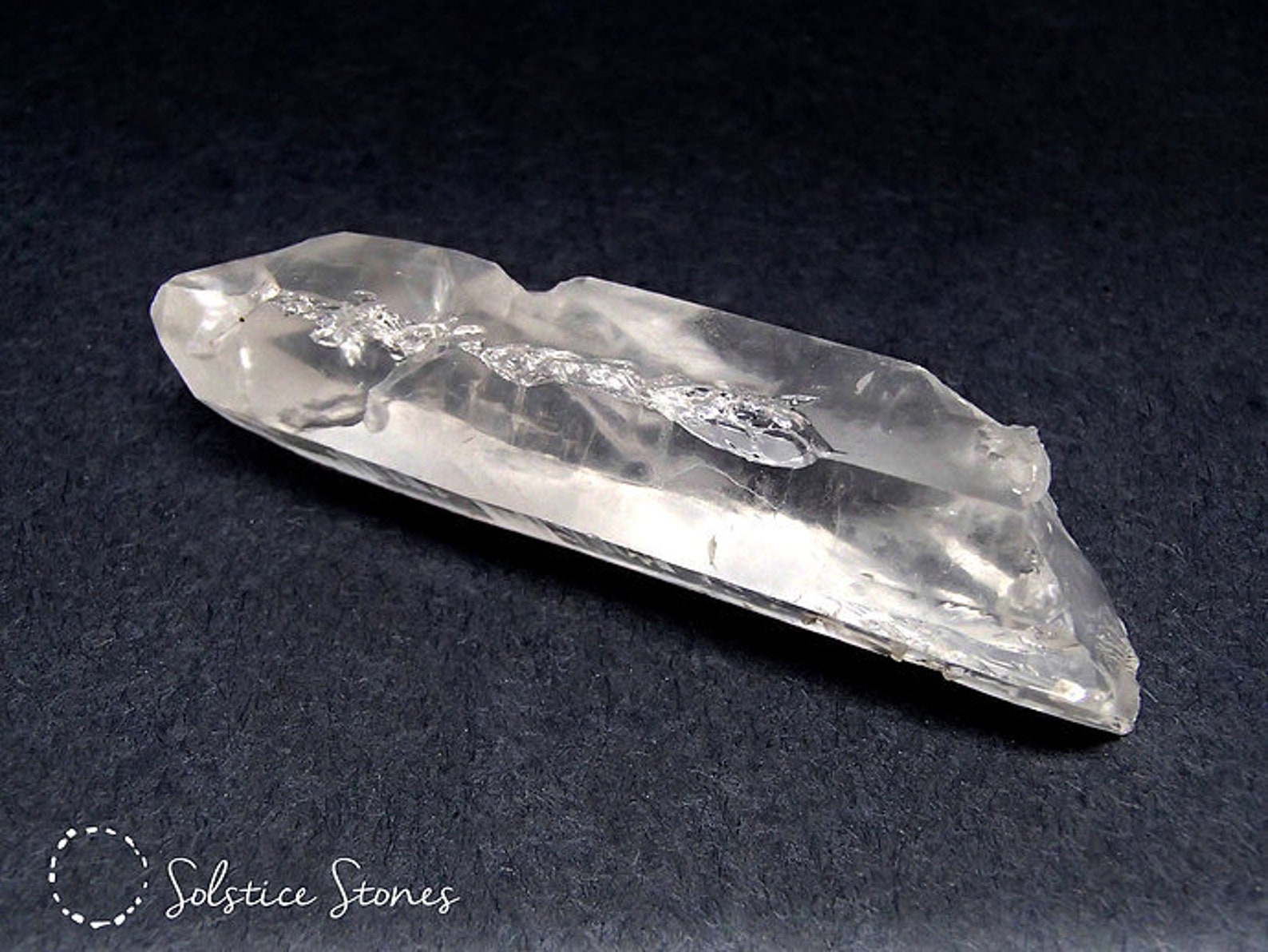 Rare LIGHTNING STRIKE Quartz Crystal Point | Etsy