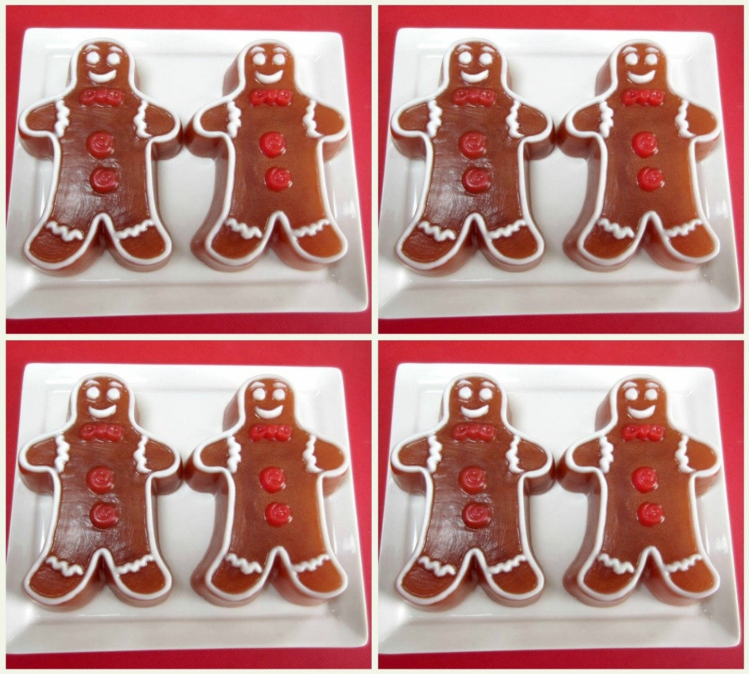 The Gingerbread Man Soap - Bulk Set - Box of 8 Soaps, Fall Soap ...