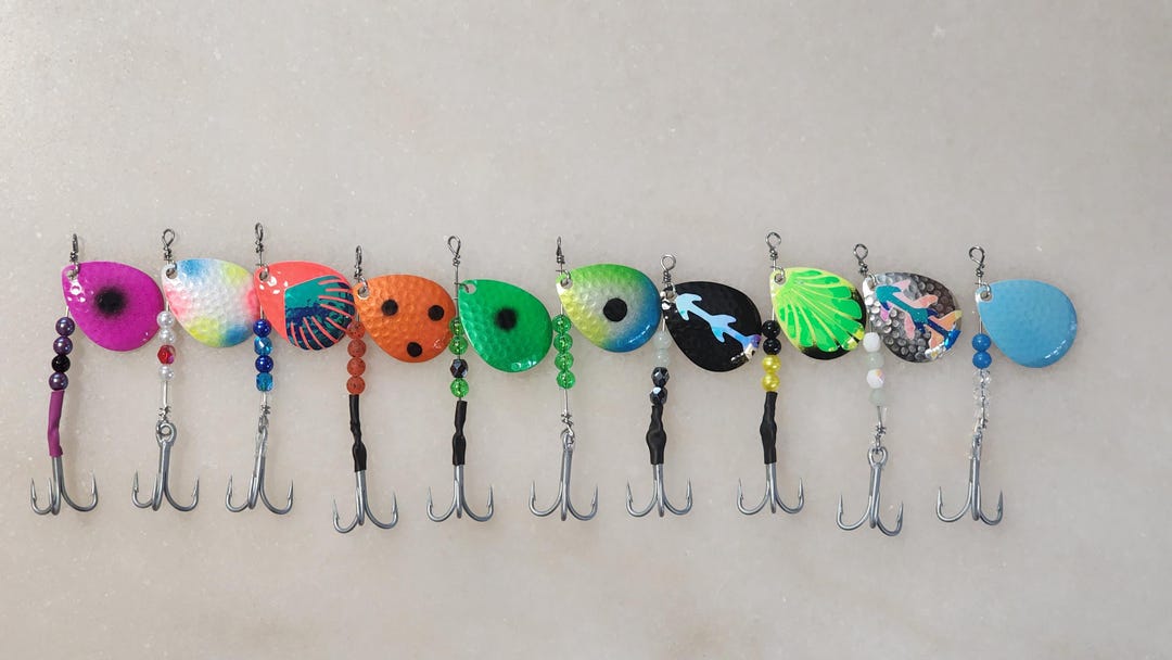 Salmon Trolling Spinners - Etsy