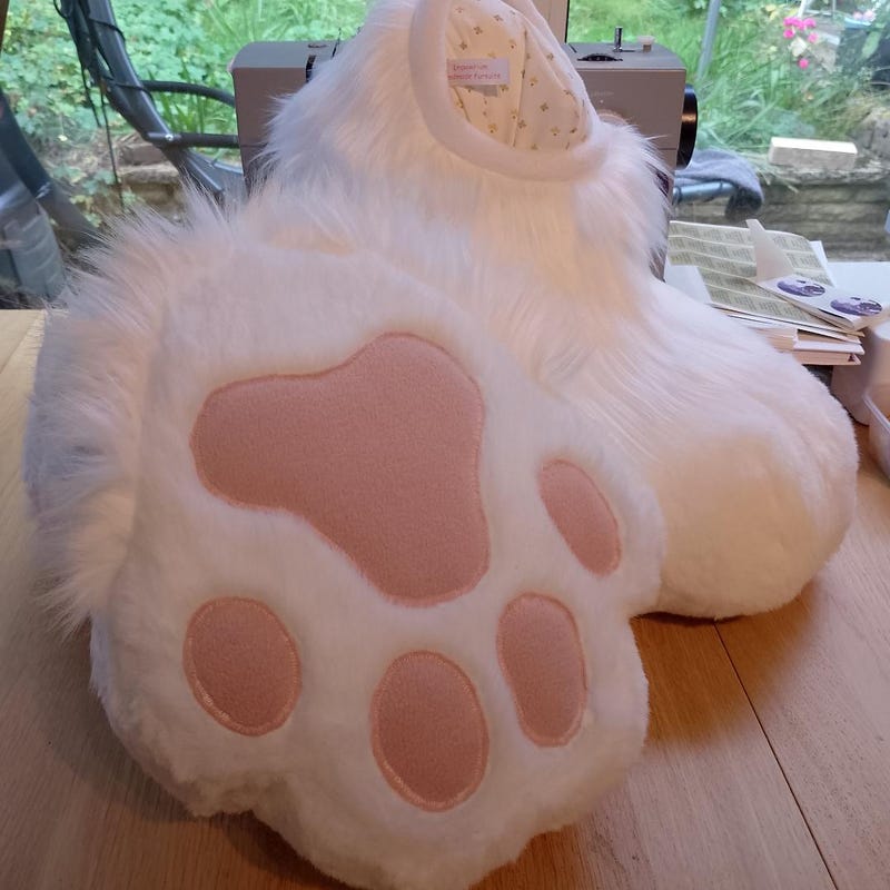 Furry Feet Paws - Etsy