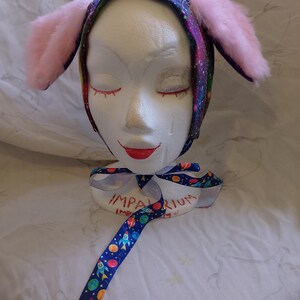 Animal Ear Bonnets | Coquette Cottagecore Bonnet Bunny Bonnet Rabbit ...