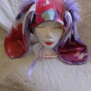 Animal Ear Bonnets | Coquette Cottagecore Bonnet Bunny Bonnet Rabbit ...