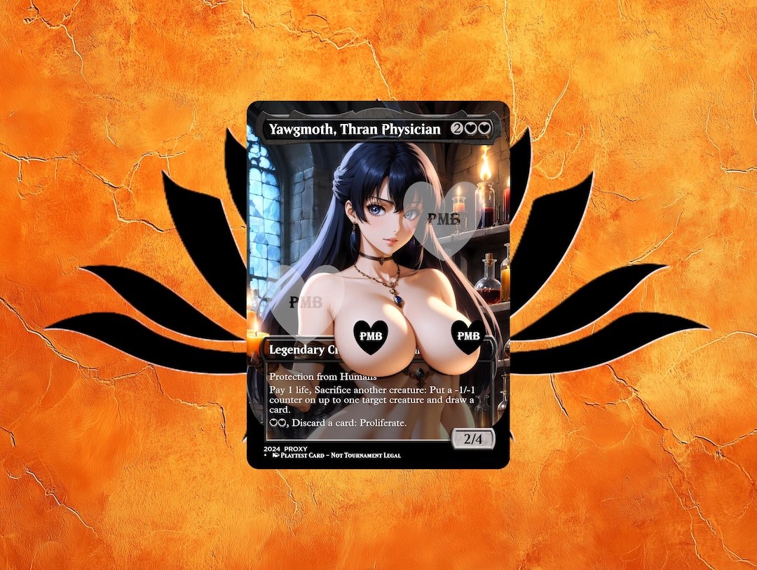 Yawgmoth, Thran Physician V1 NSFW - Custom Proxy for Commander - Proxies - Etsy