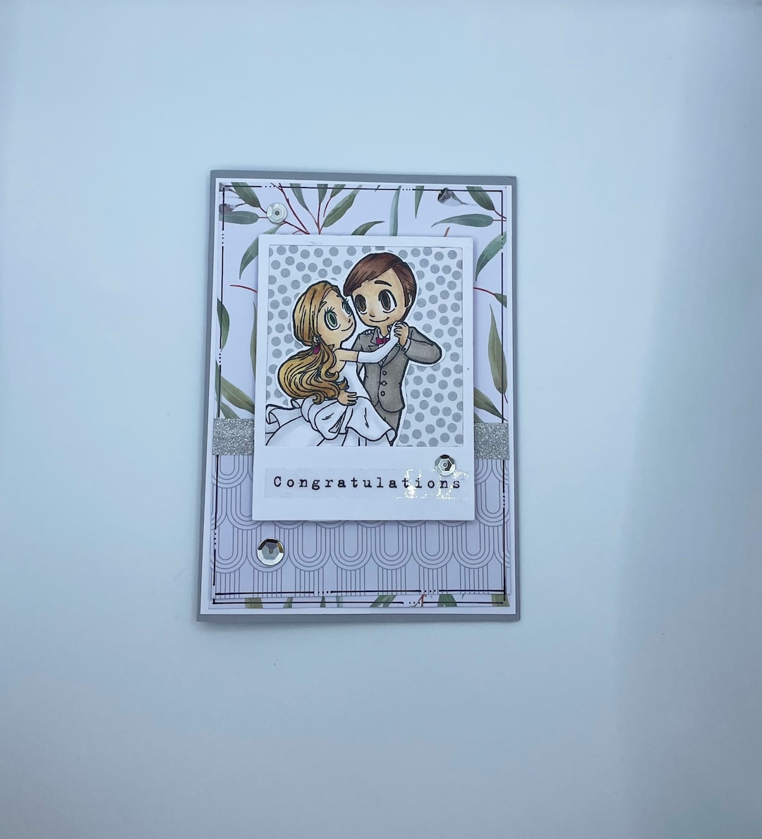 Congratulations Card - Love - Wedding Card - Bride & Groom - Wedding ...