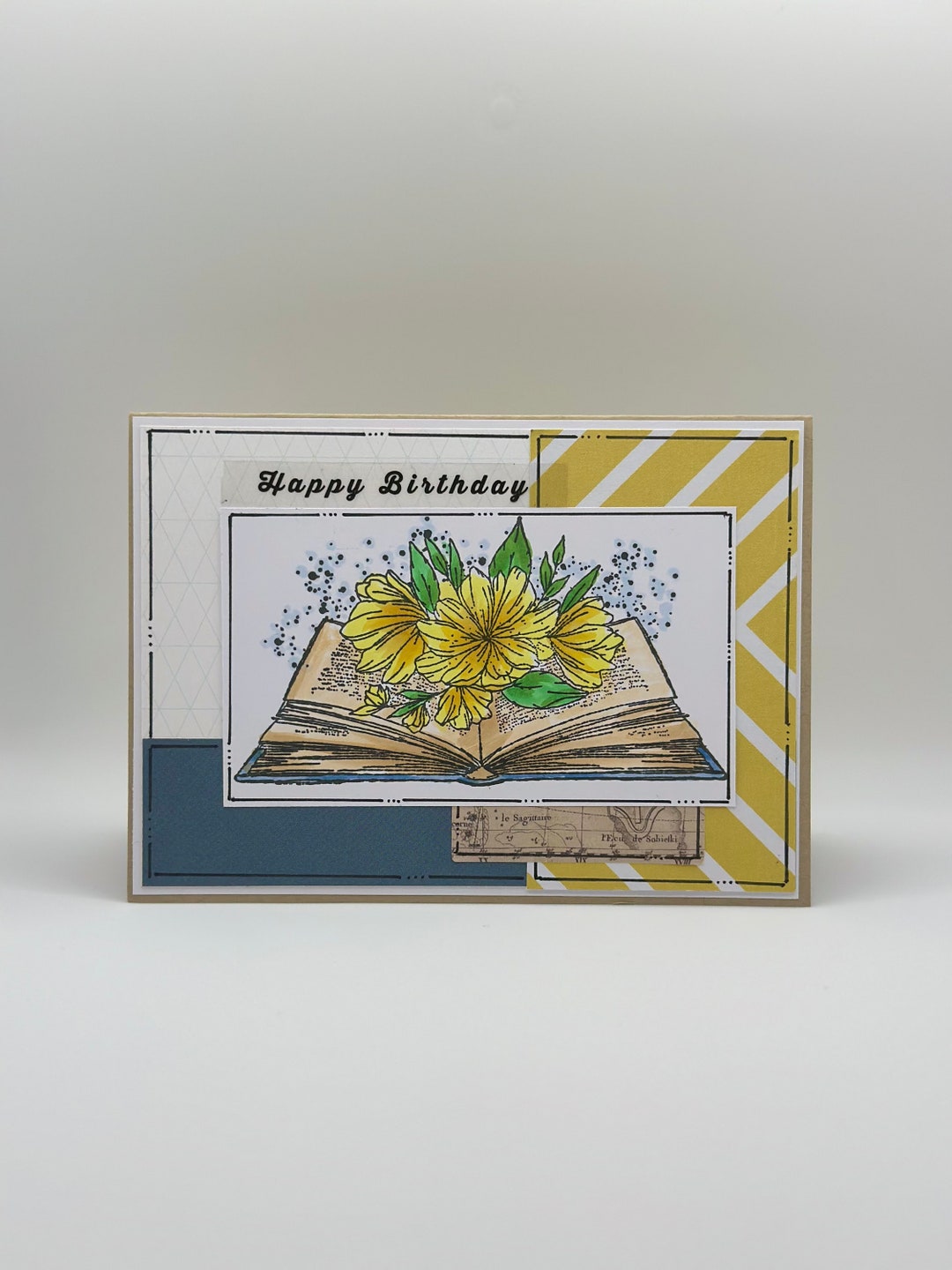 Birthday Card - Happy Birthday - Greeting Card, Reading - Books, Book ...